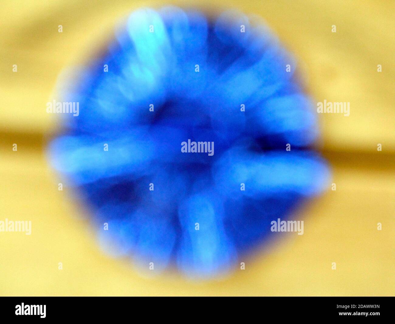 the color blue, associated with harmony, cold, infinity and sadness ...
