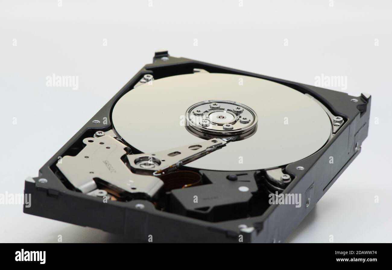hard disk drive, a electro mechanical data storage medium for computers ...