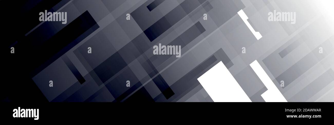 Abstraction background different rectangles black and white ...