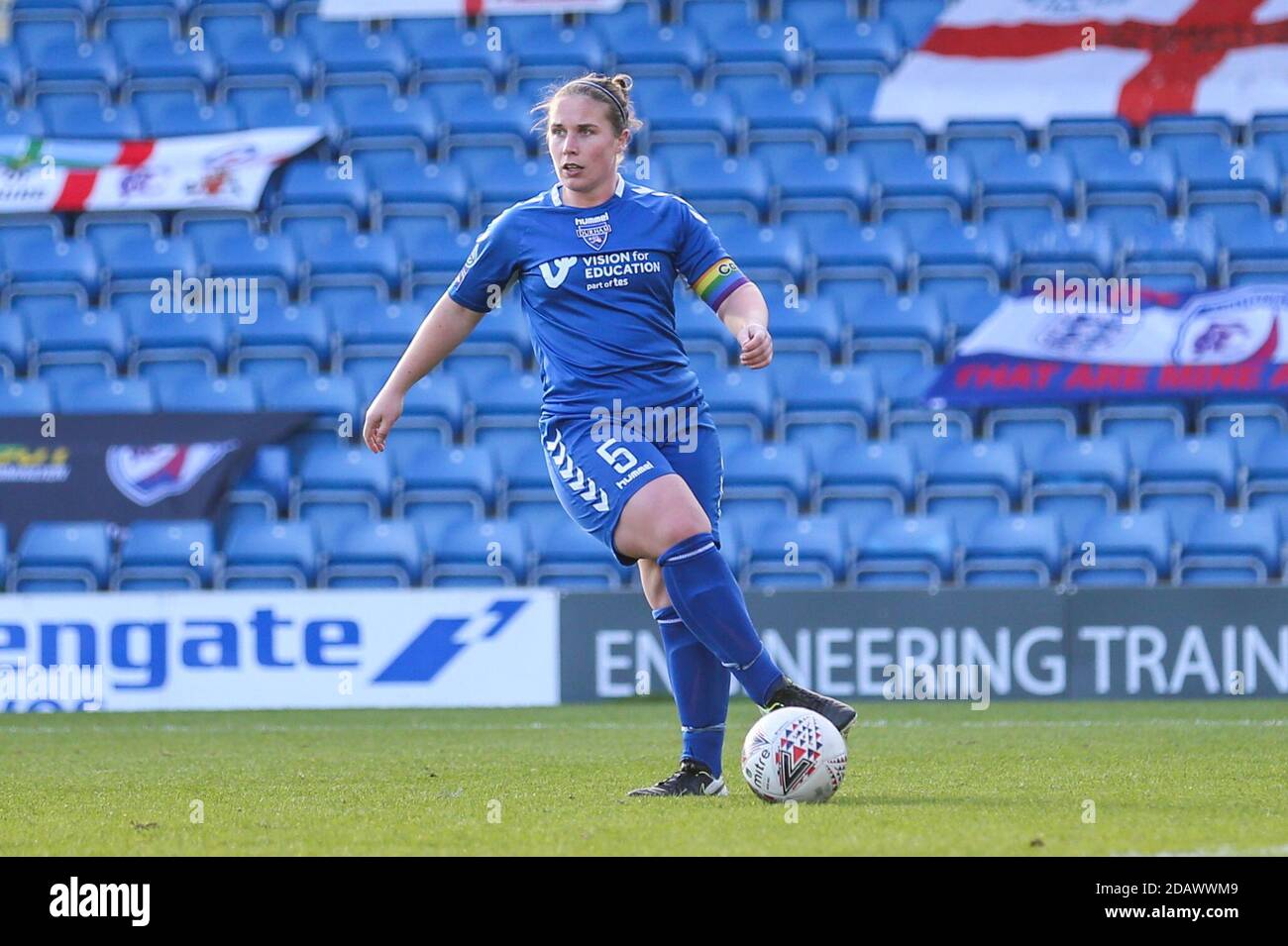 Sarah Wilson #5 of Durham in action during the game Stock Photo - Alamy