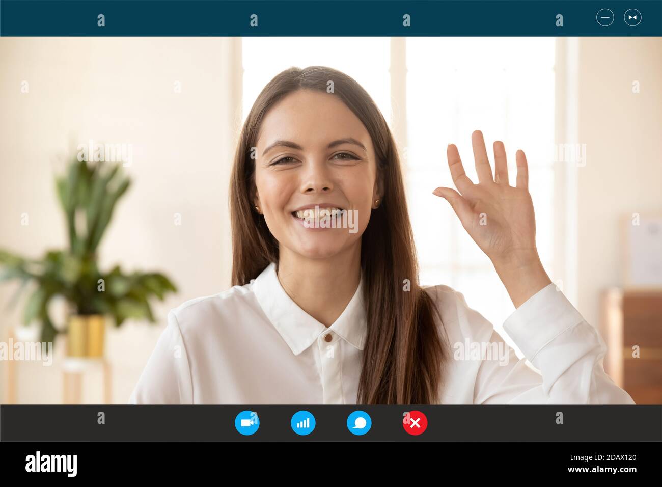 Hello Gesture High Resolution Stock Photography and Images - Alamy