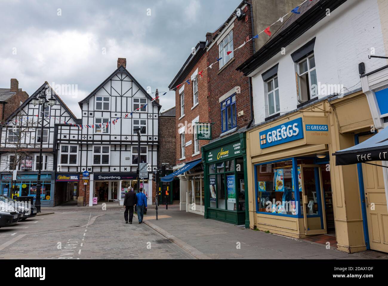 Market place, Ripon, North Yorkshire, England, UK Stock Photo - Alamy