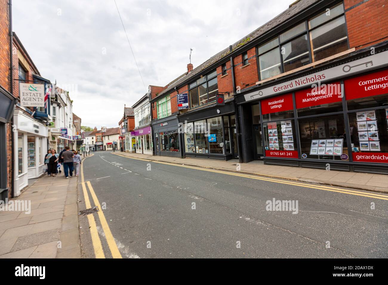 Fishergate, Ripon, North Yorkshire, England, UK Stock Photo - Alamy