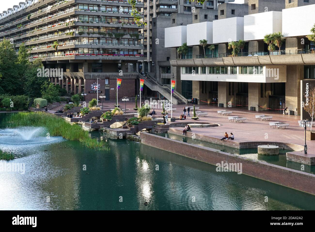 The Barbican Centre, London England United Kingdom UK Stock Photo - Alamy