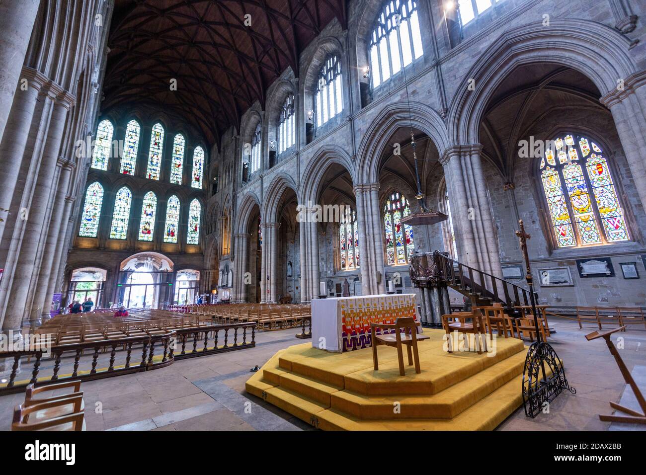 Ripon Cathedral, Ripon, North Yorkshire, England, UK Stock Photo - Alamy