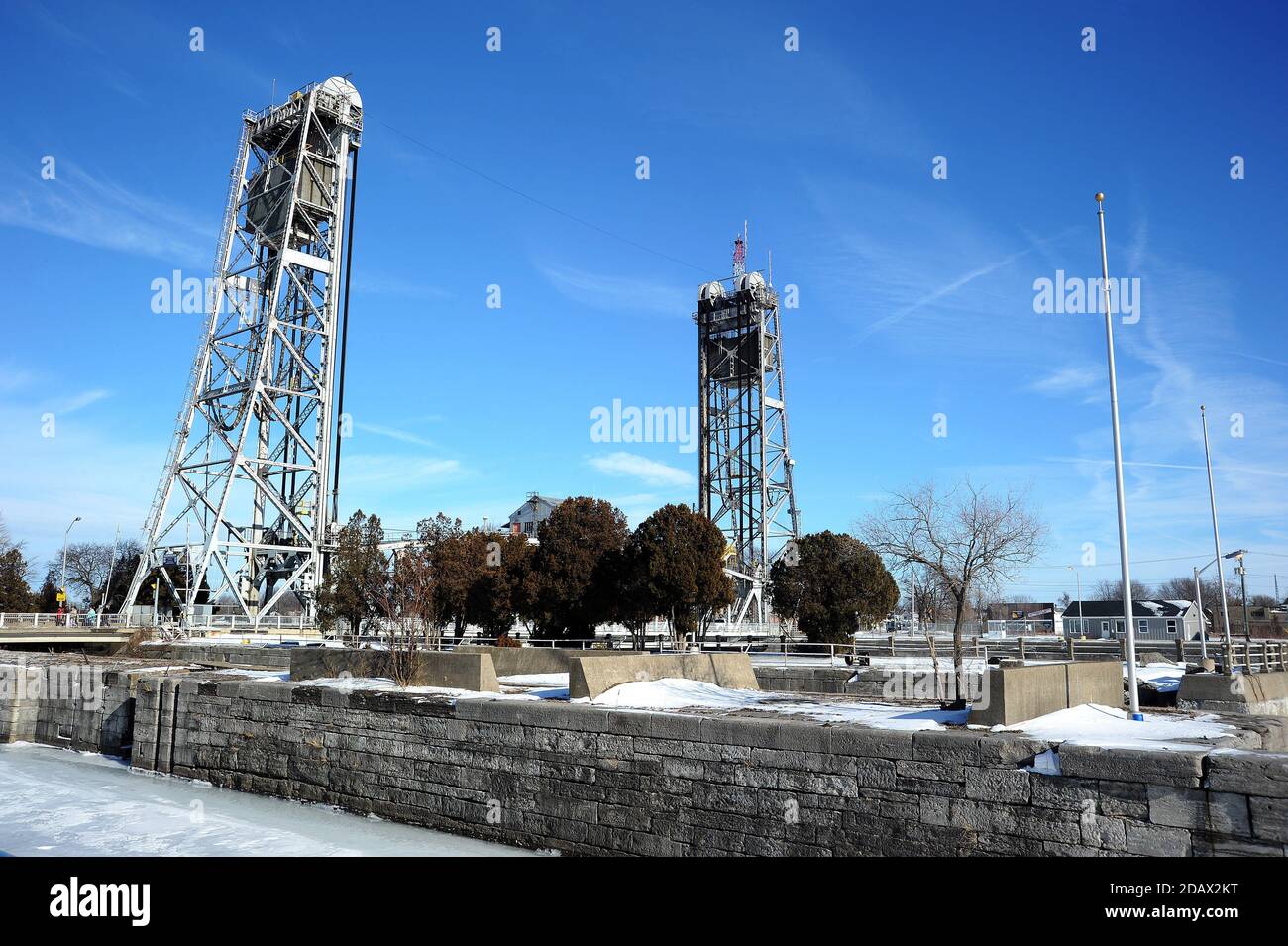 Clarence Street Bridge Stock Photo - Alamy