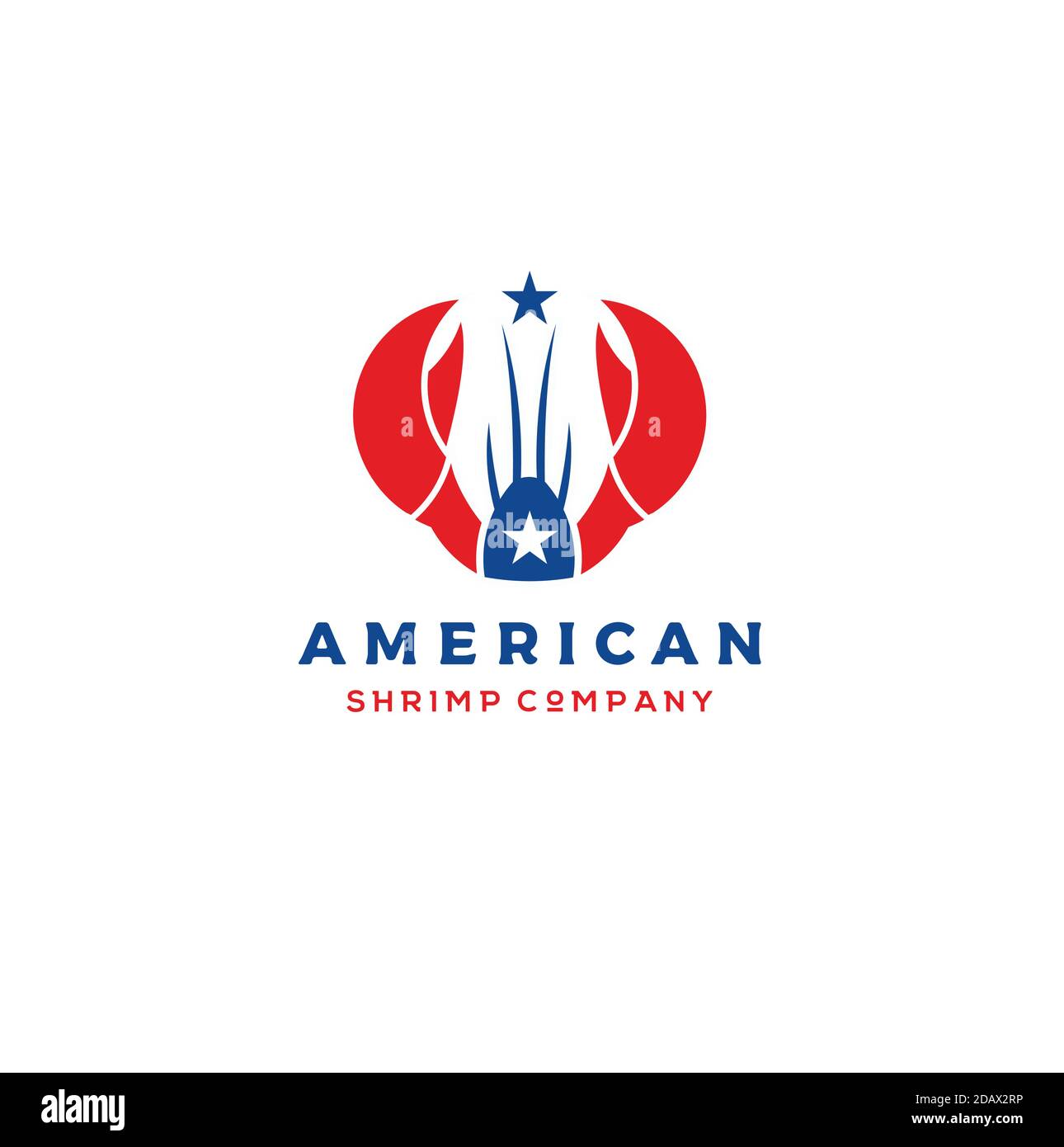 American Seafood logo. Lobster Prawn Shrimp Crawfish Crab logo design ...