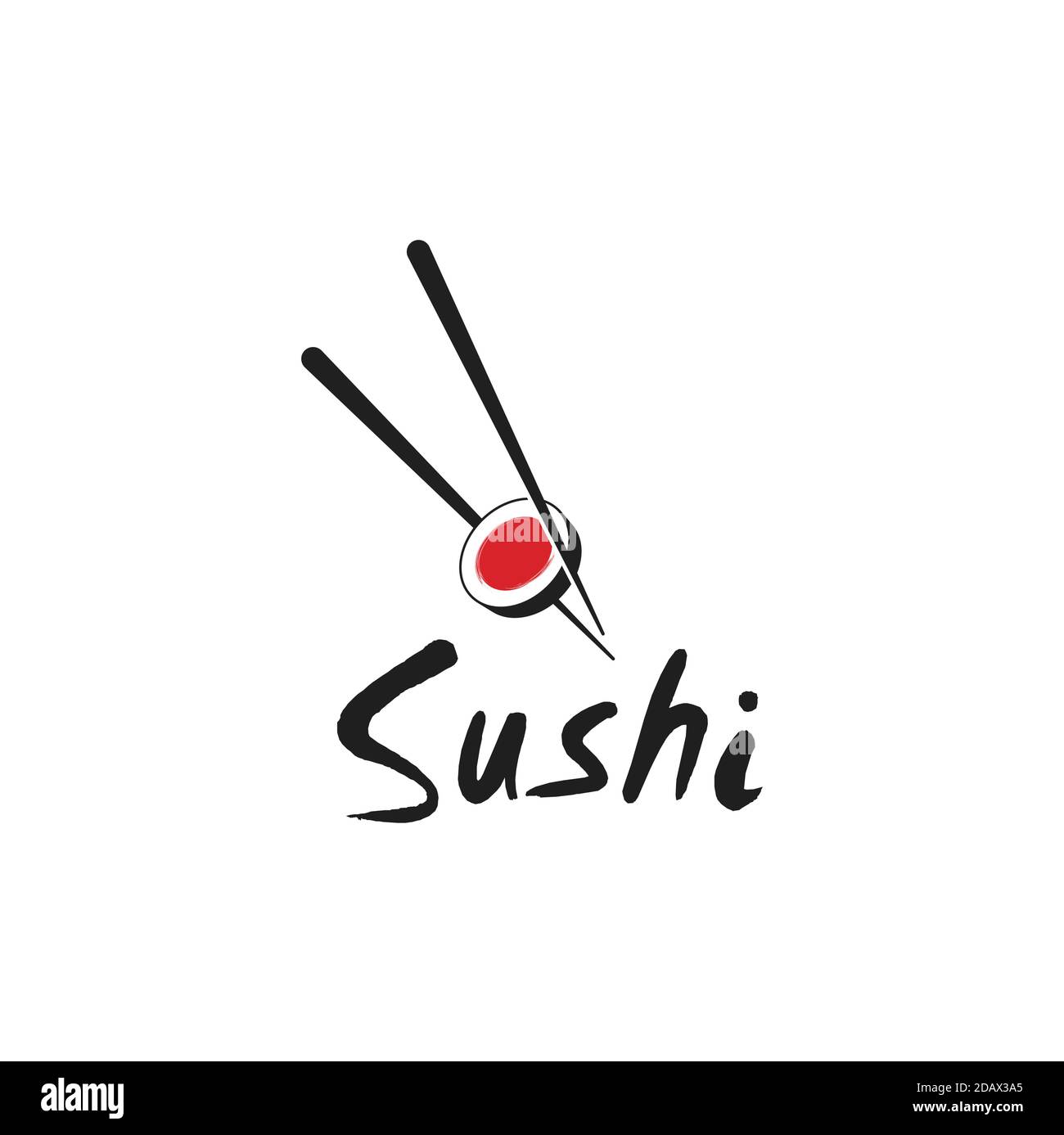 Japanese Sushi logo design Stock Vector Image & Art - Alamy