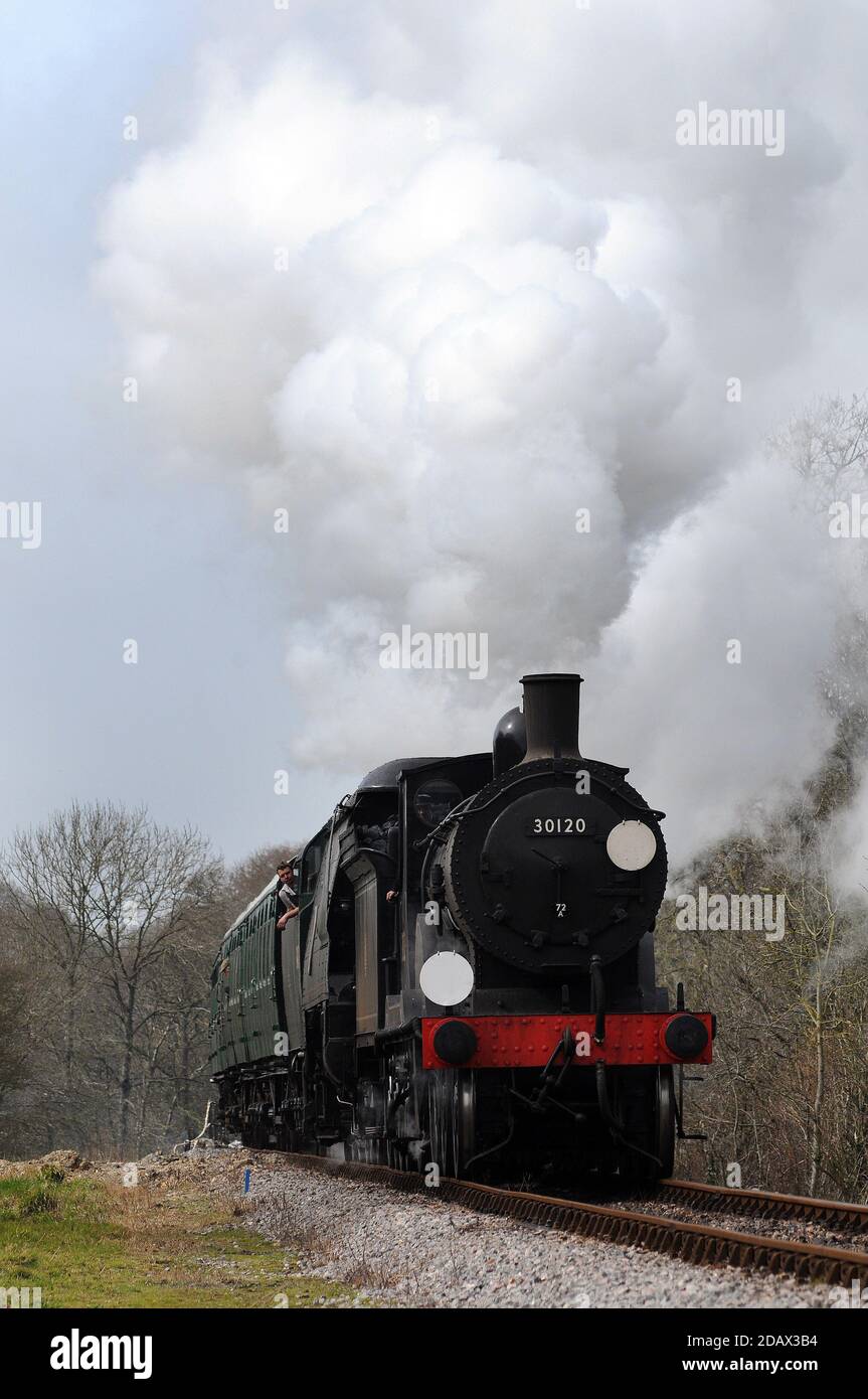 Lswr steam locomotive hi-res stock photography and images - Alamy