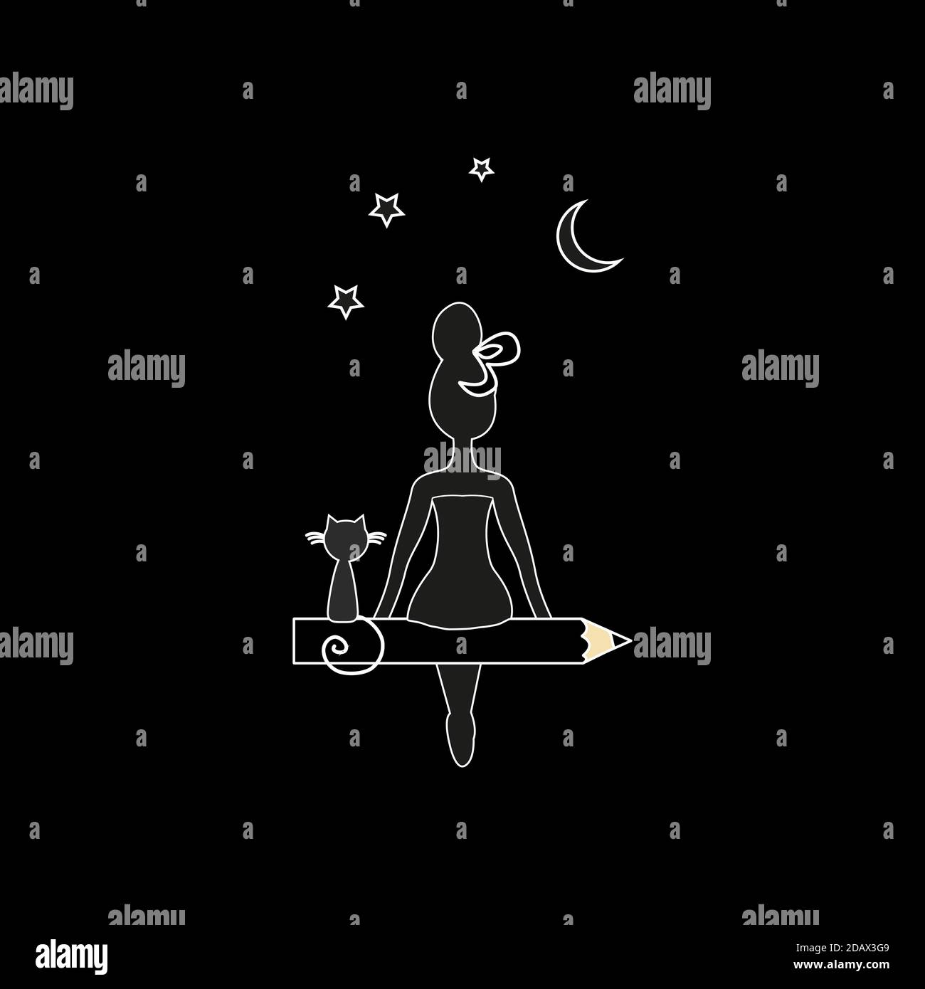 Waving goodbye teenager Stock Vector Images - Alamy