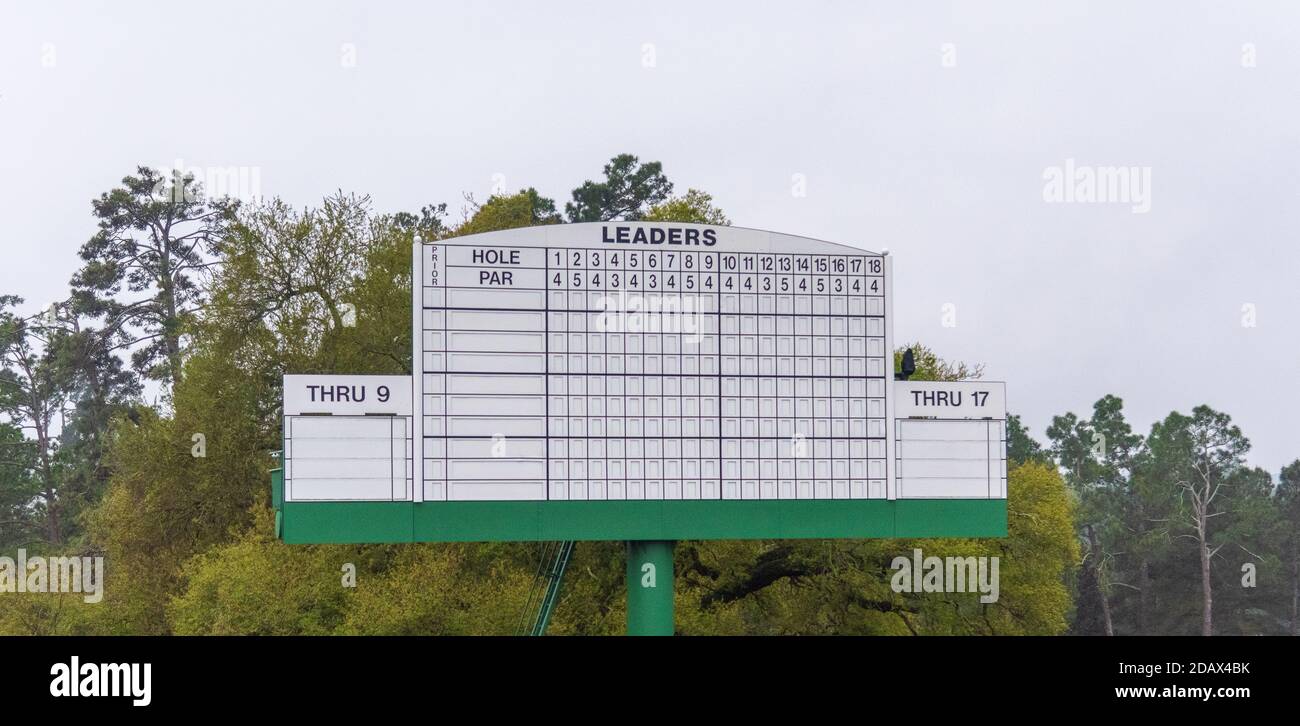 Augusta, georgia golf masters hi-res stock photography and images - Alamy