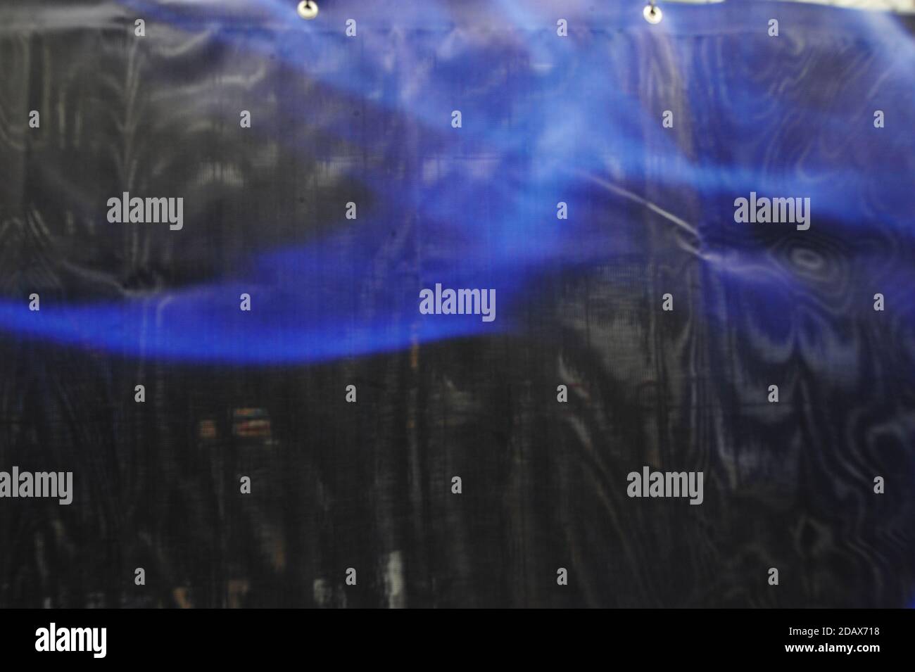 the color blue, associated with harmony, cold, infinity and sadness ...