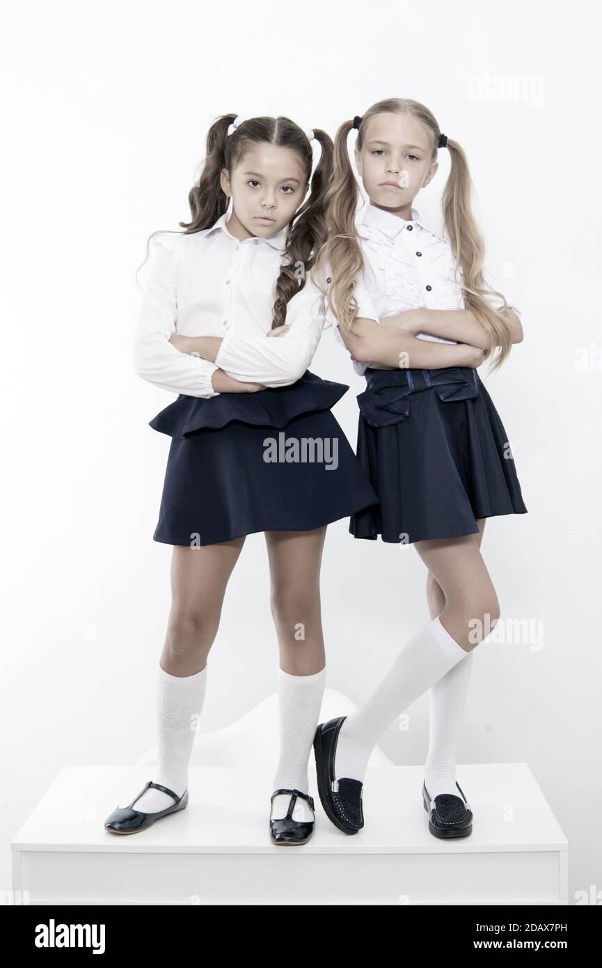 Haughty girl back hi-res stock photography and images - Alamy
