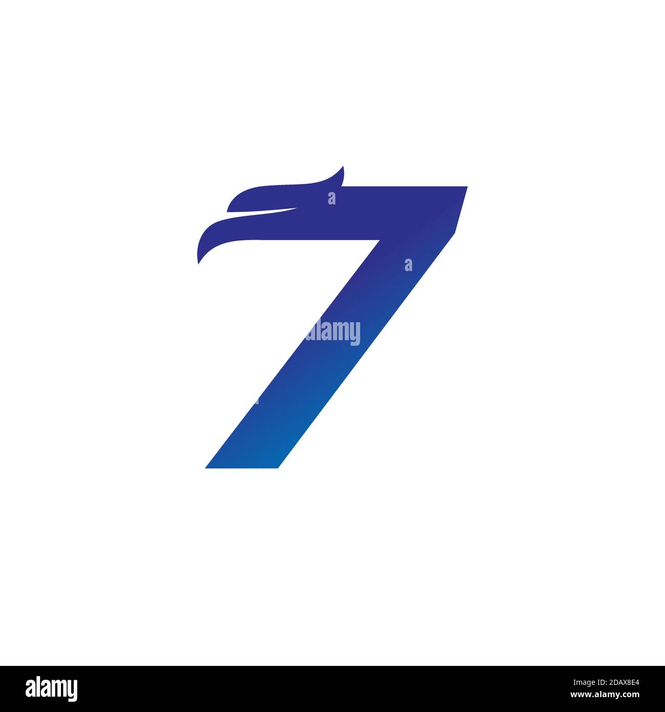 Numeric 7 Stock Vector Images - Alamy
