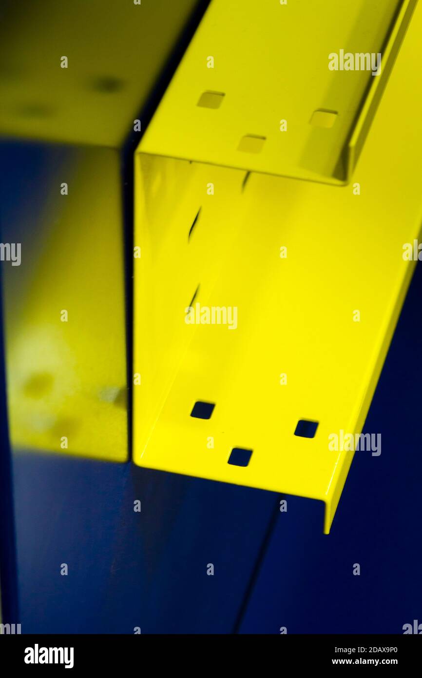 Metal channel for engineering infrastructure cable laying. Metal ...