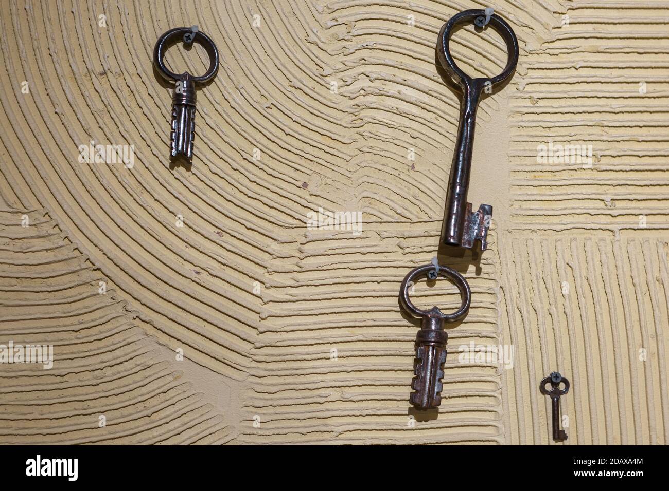 Old prison keys hi-res stock photography and images - Alamy