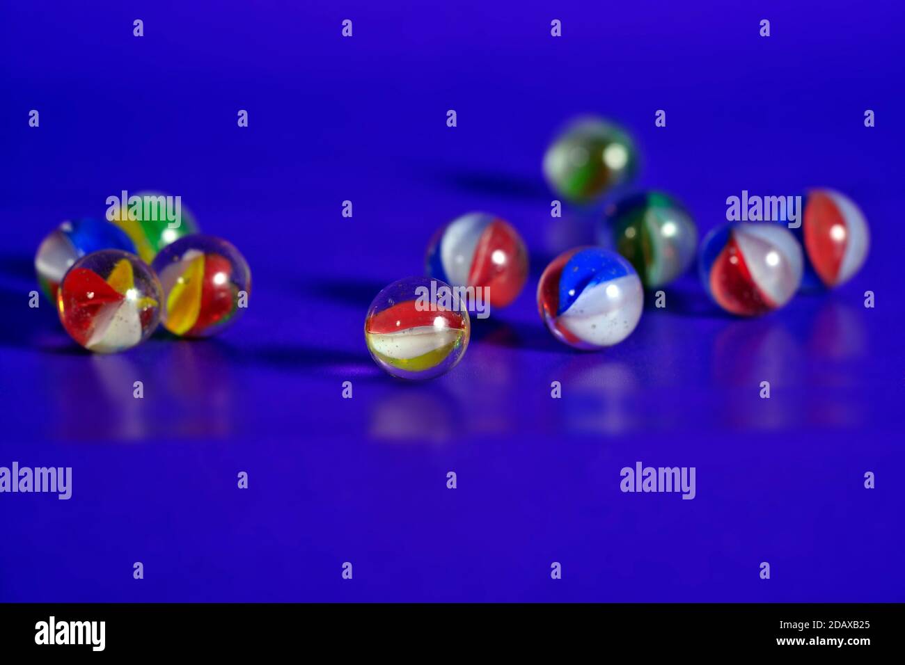shiny glass spheres Stock Photo - Alamy