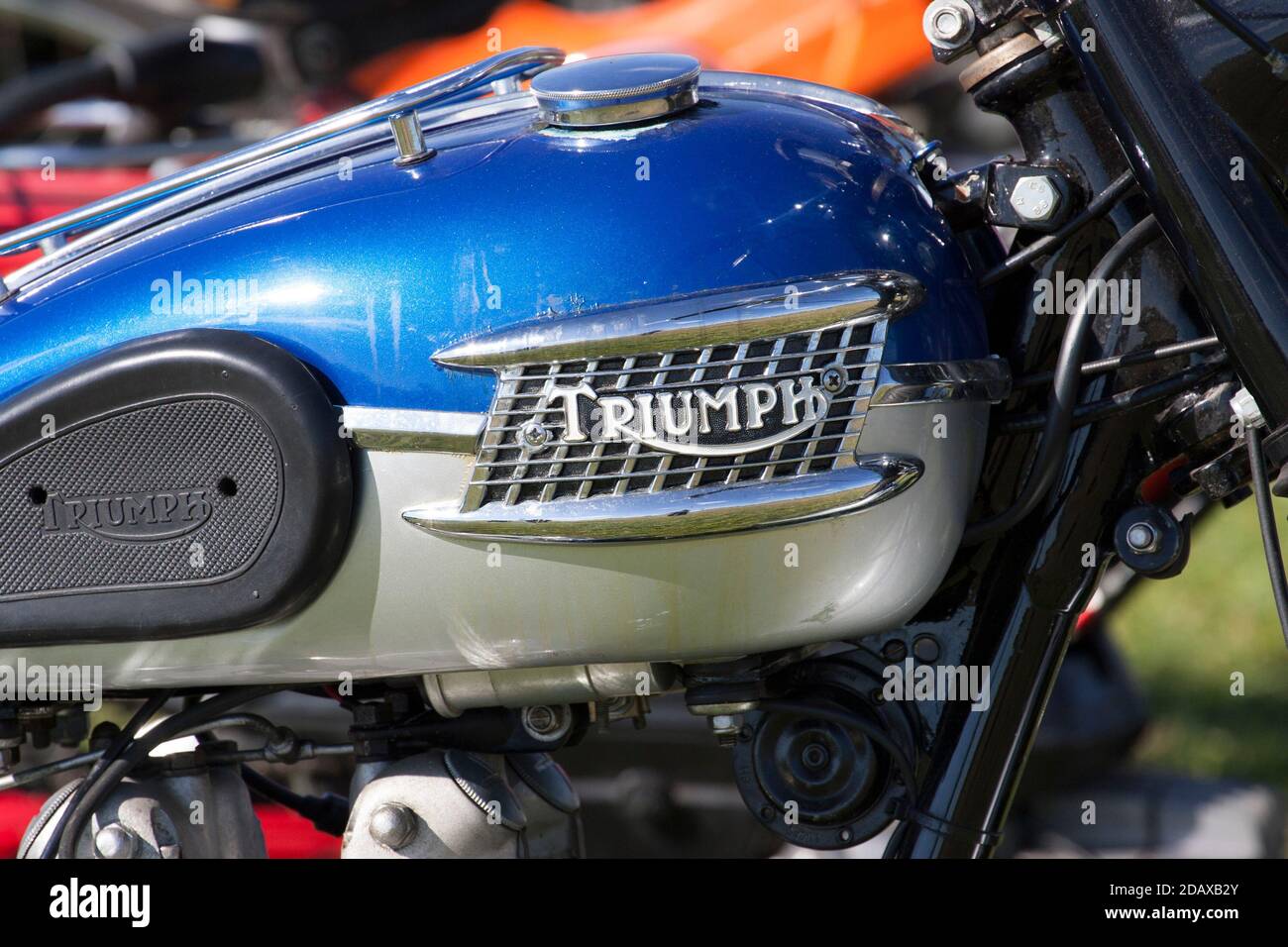 Triumph motorcycle uk hi-res stock photography and images - Alamy