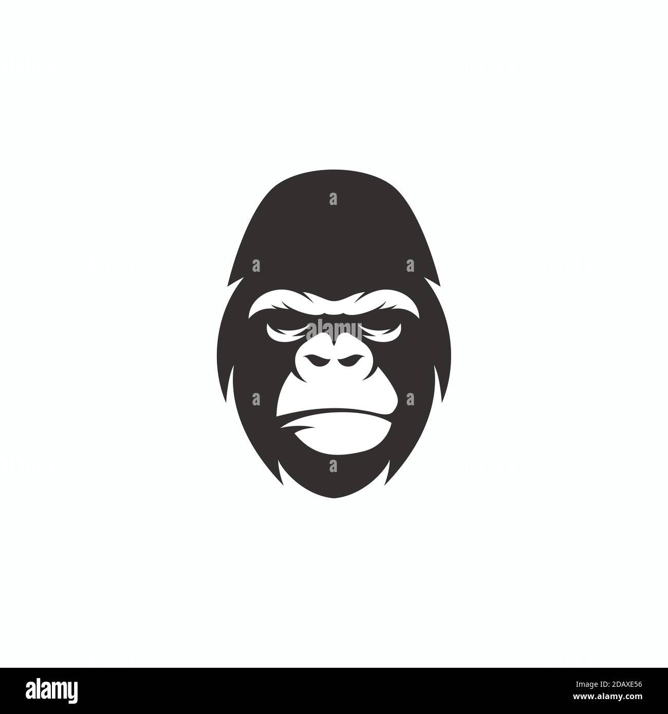 Gorilla Face Logo 360x360