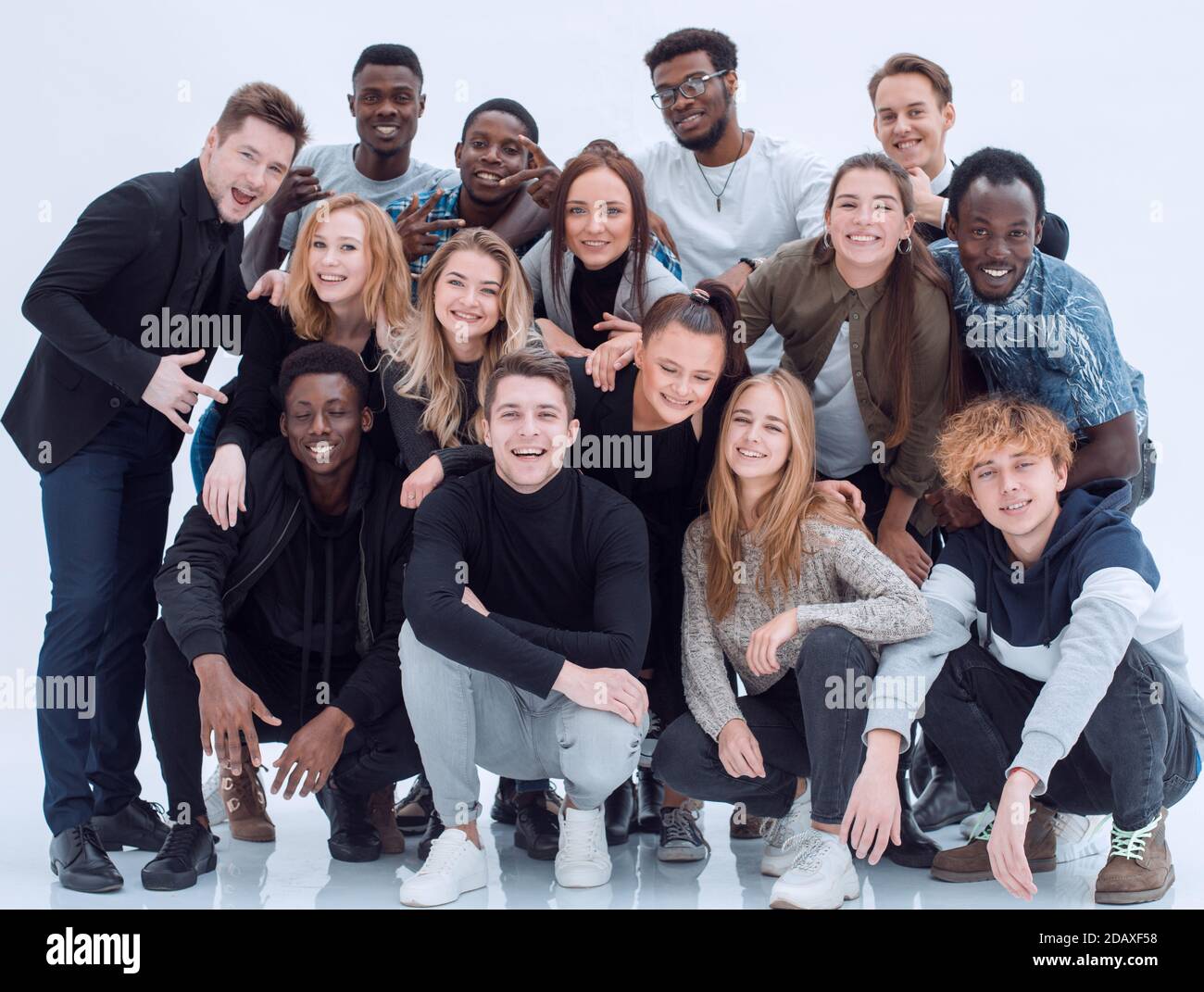 group of beautiful young people Stock Photo - Alamy