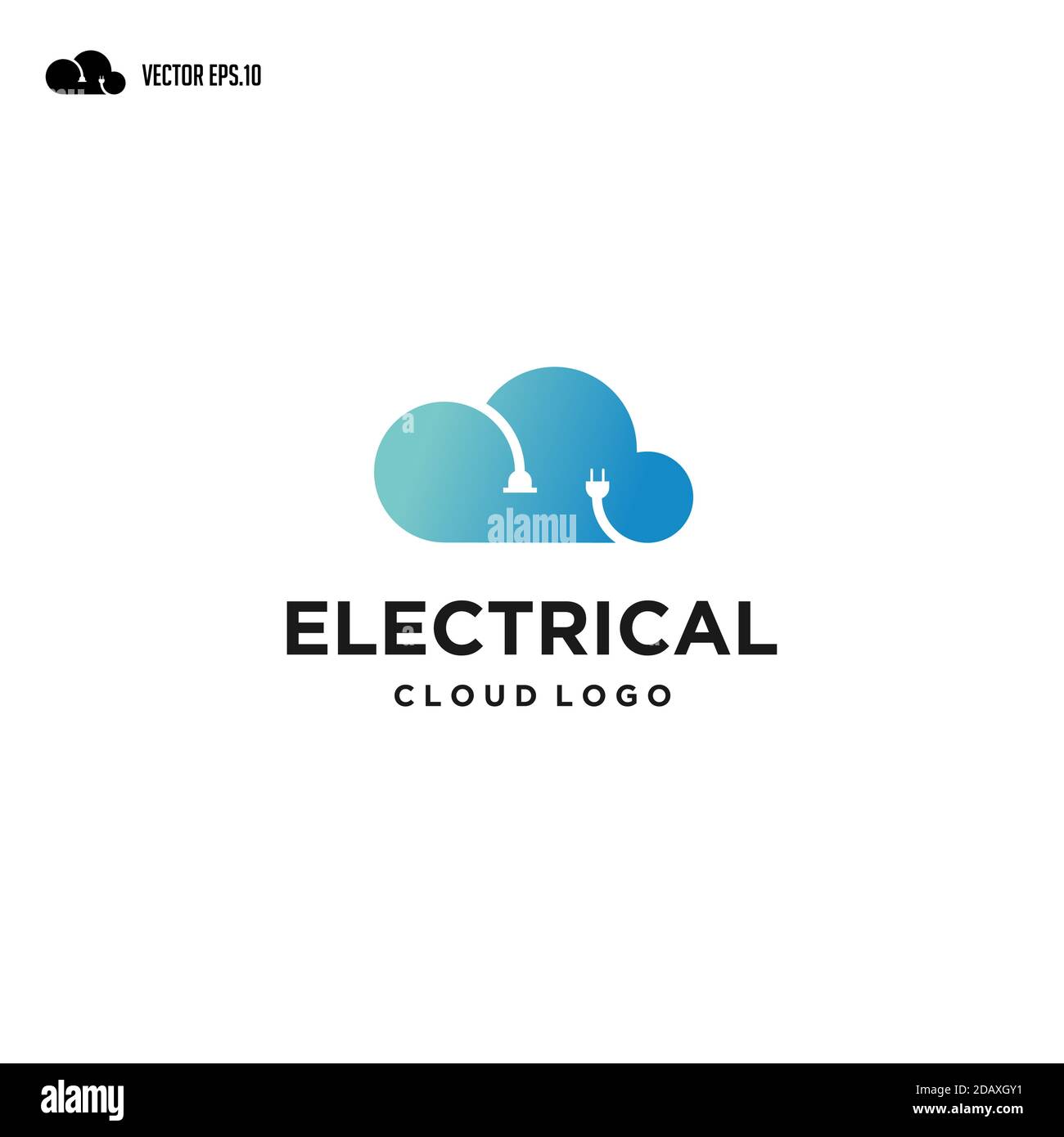 Circle cloud logo hi-res stock photography and images - Alamy