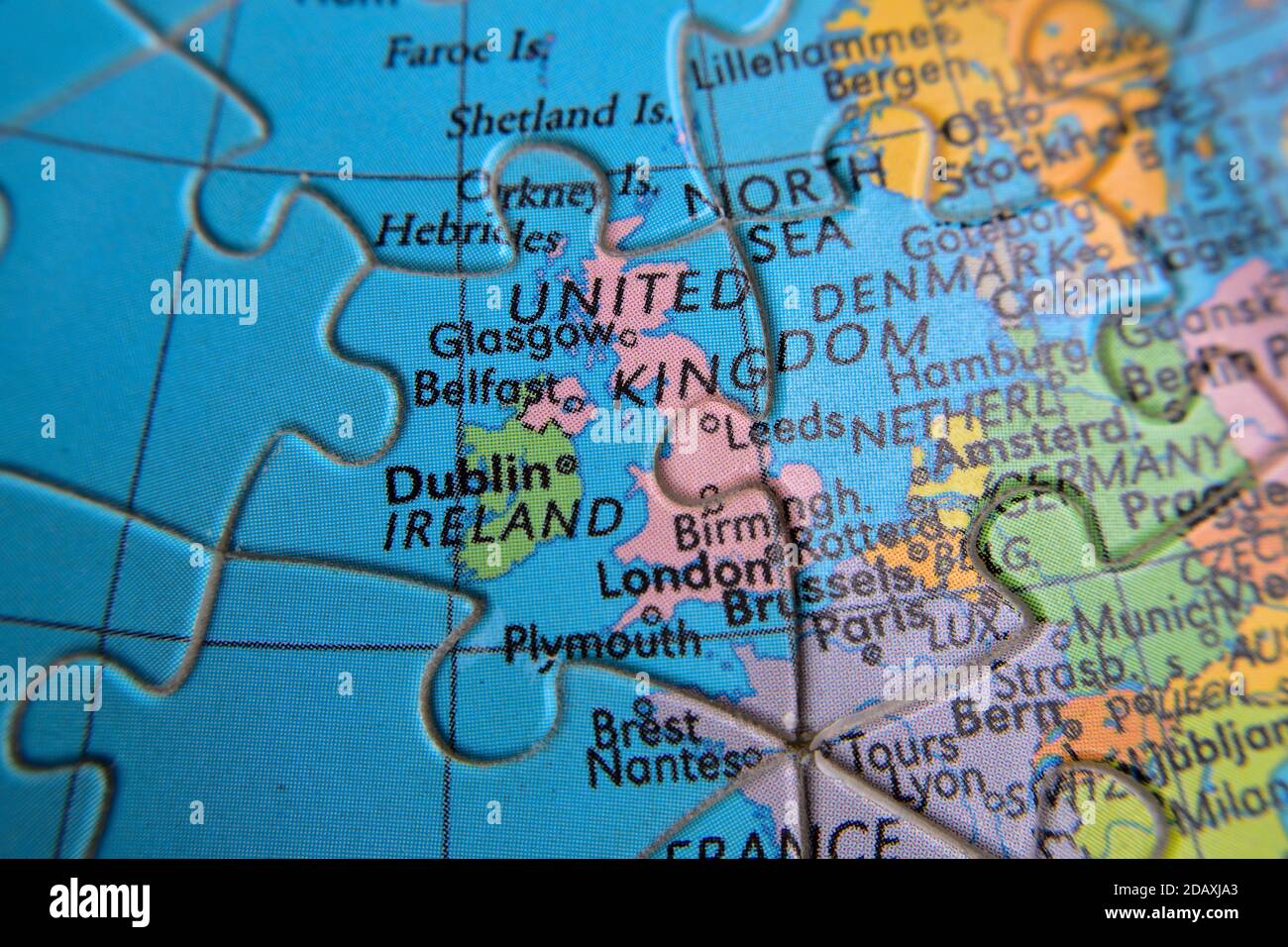 Map of scotland globe hi-res stock photography and images - Alamy