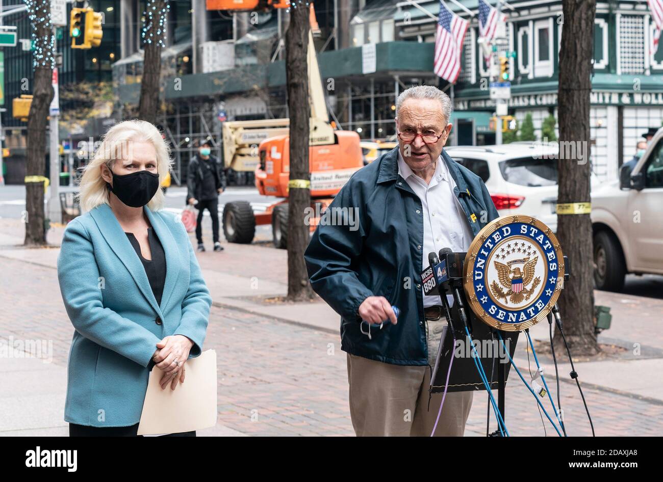 New York, United States. 15th Nov, 2020. Kirsten Gillibrand attends U.S ...