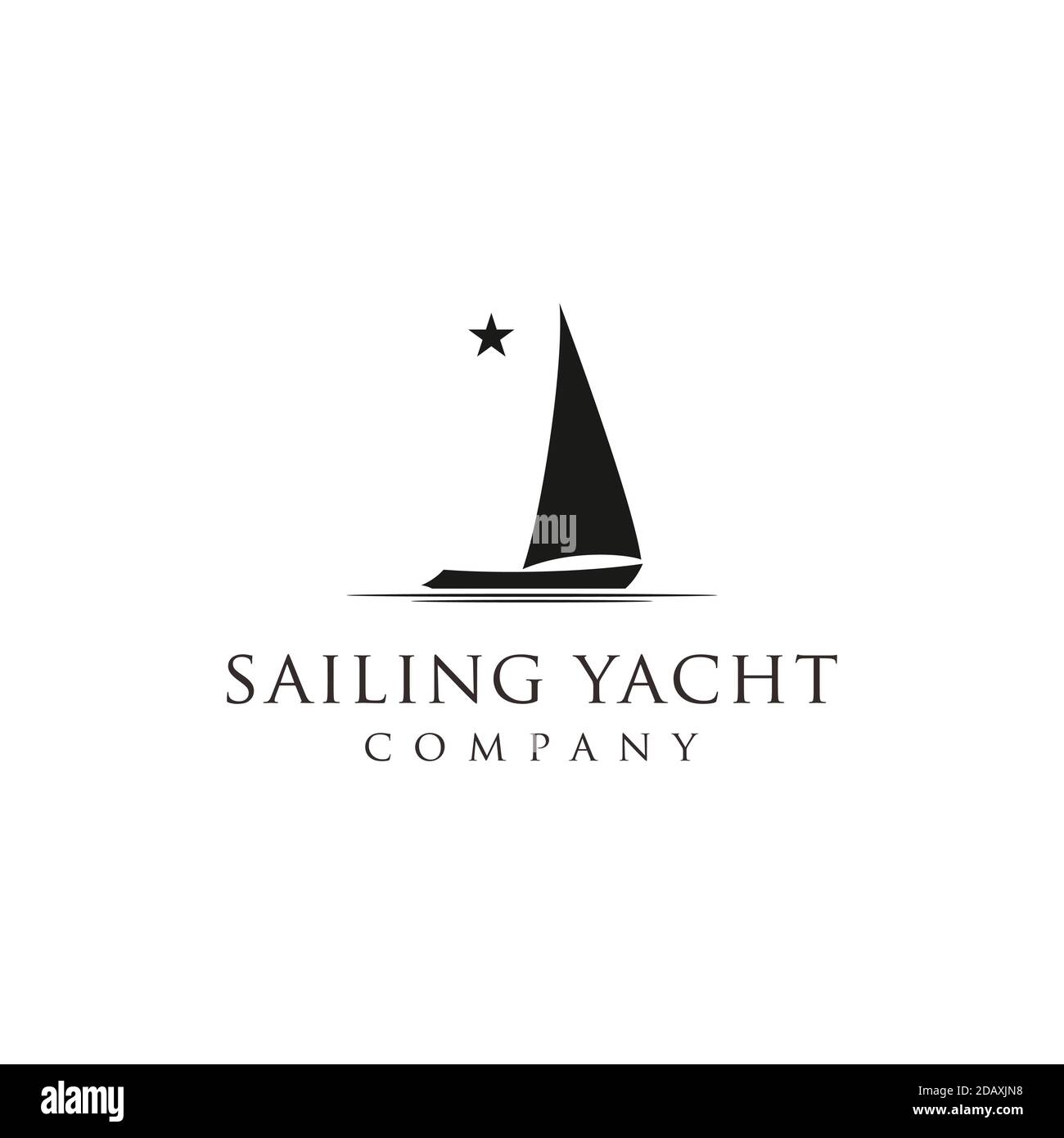 Yacht Logo Drawing