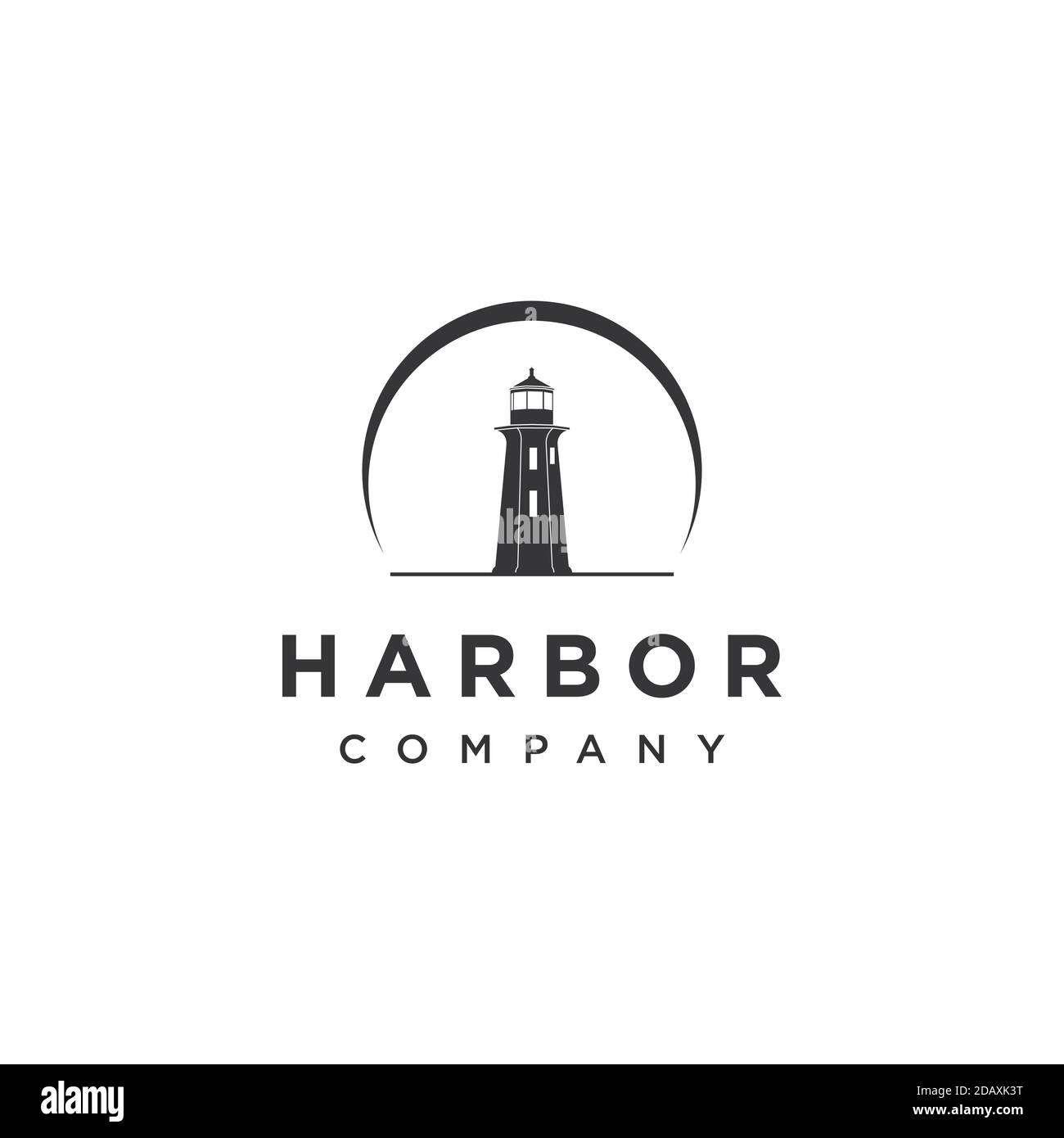 Lighthouse logo design inspiration Stock Vector Image & Art - Alamy
