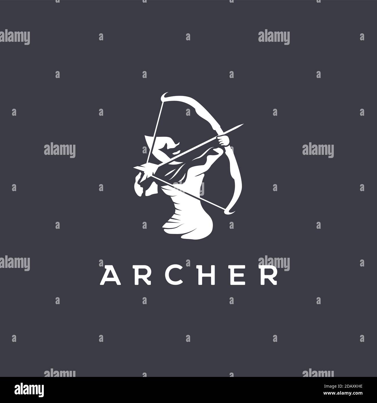 Archer logo hi-res stock photography and images - Alamy