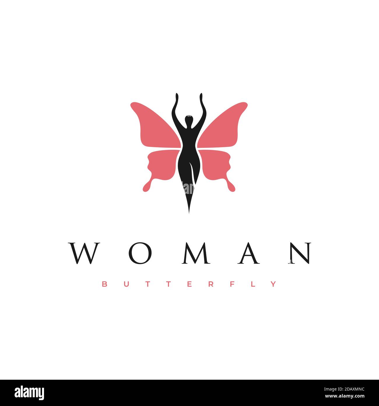 Flying Butterfly Logo