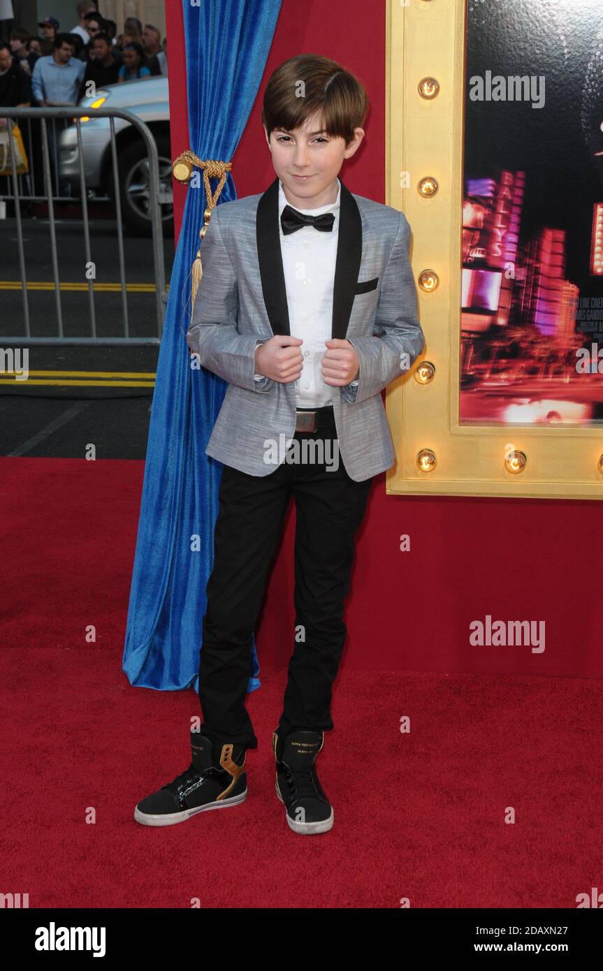 Mason Cook at Premiere of The Incredible Burt Wonderstone held at the ...
