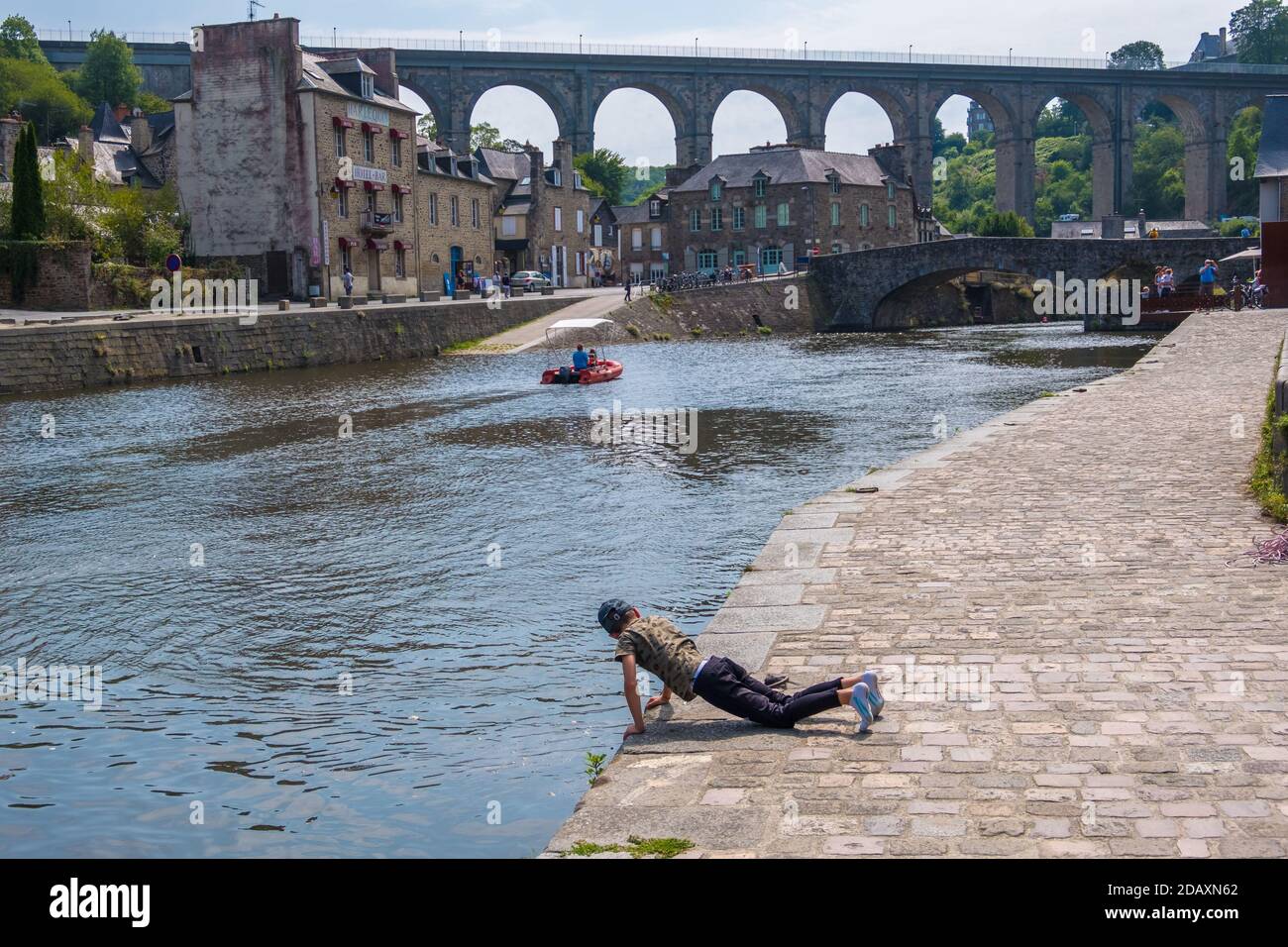 Bridge over the rance hi-res stock photography and images - Alamy