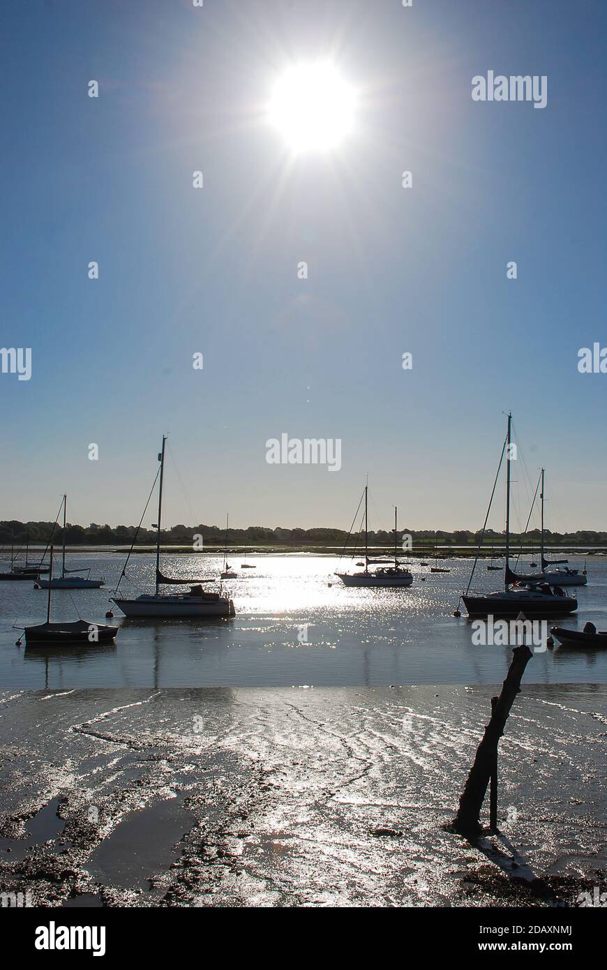 Early morning on the River Deben in Suffolk, UK Stock Photo - Alamy