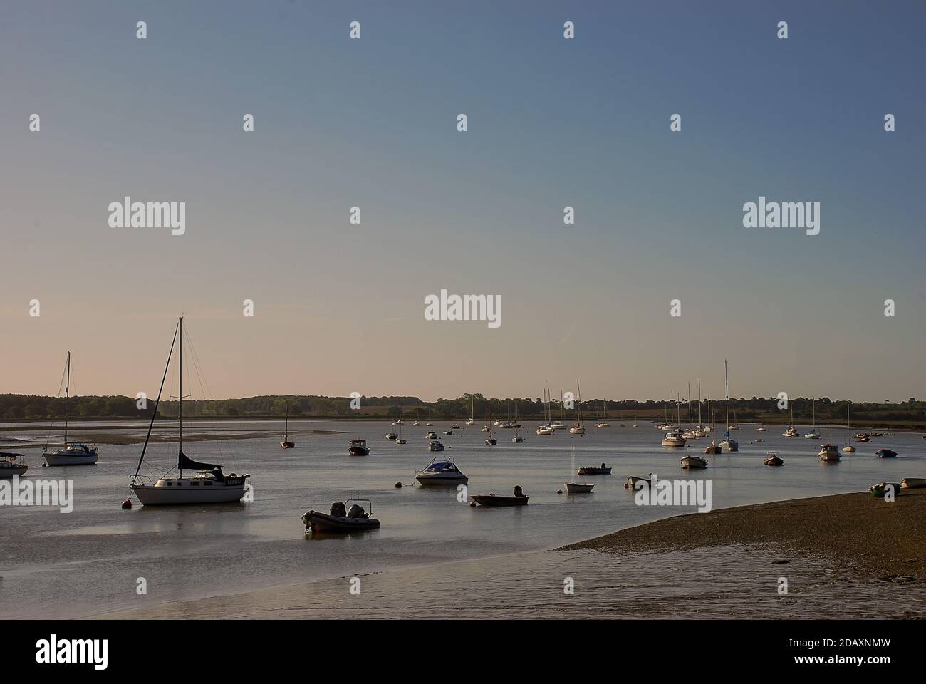 Early morning on the River Deben in Suffolk, UK Stock Photo - Alamy