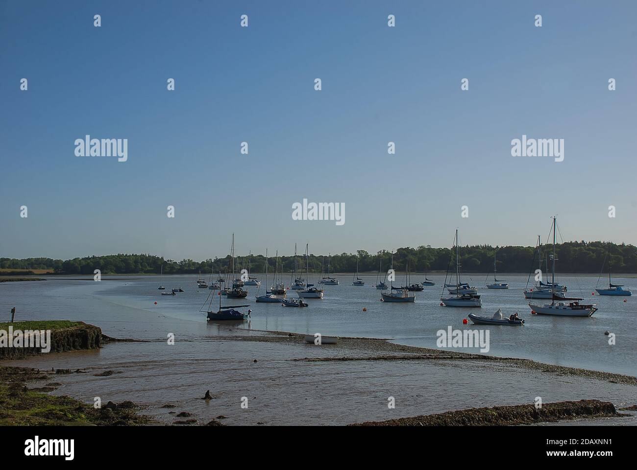 Early morning on the River Deben in Suffolk, UK Stock Photo - Alamy