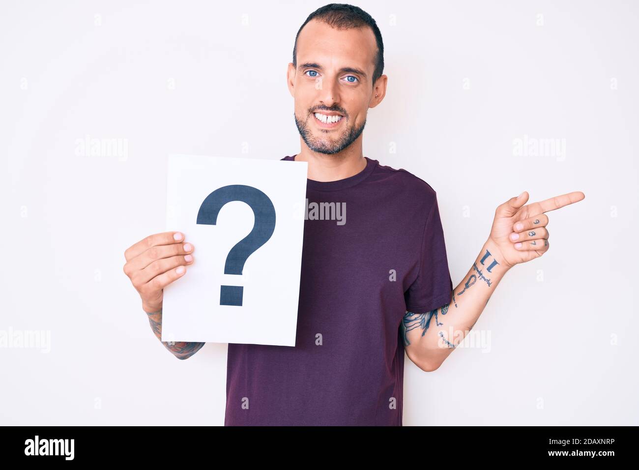 Question Mark Tattoo On Hand