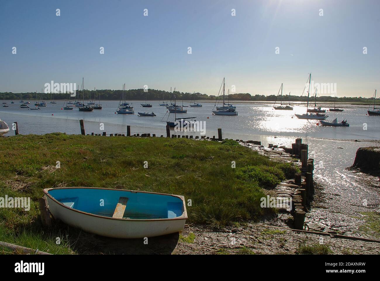 Early morning on the River Deben in Suffolk, UK Stock Photo - Alamy
