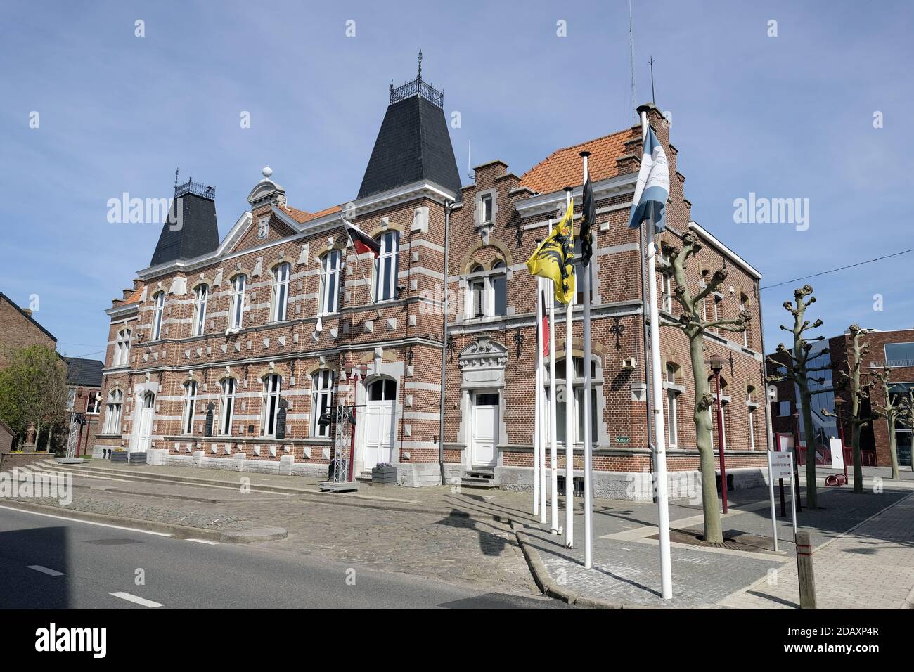 Illustration picture shows the city hall, Wednesday 15 April 2020, in ...