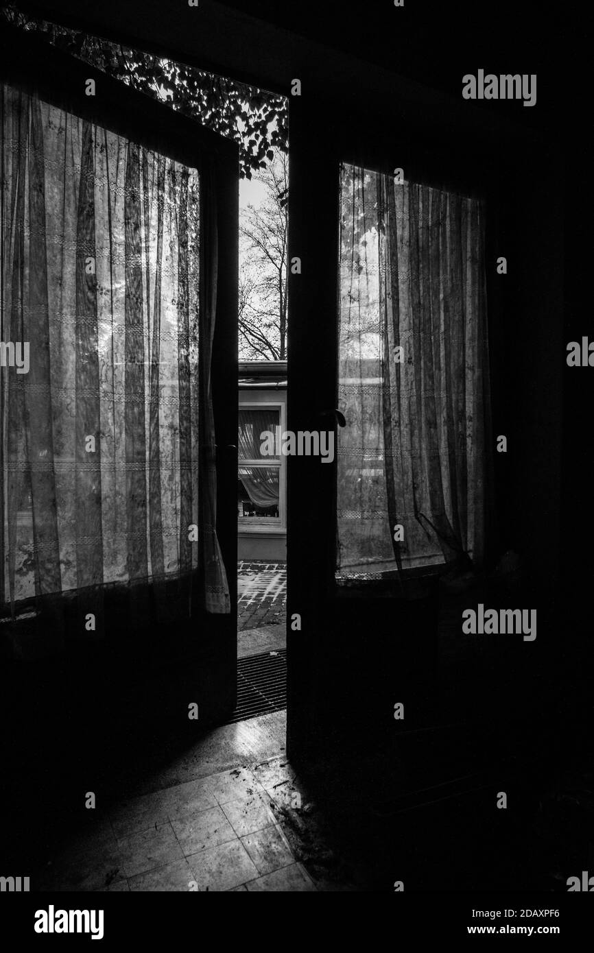 A dark room Black and White Stock Photos & Images - Alamy