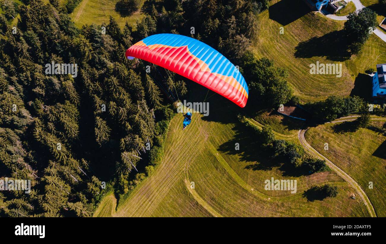 Aerial view gliding above beautiful hi-res stock photography and images ...