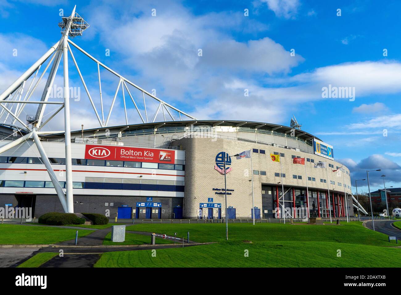 University of bolton stadium hi-res stock photography and images - Alamy