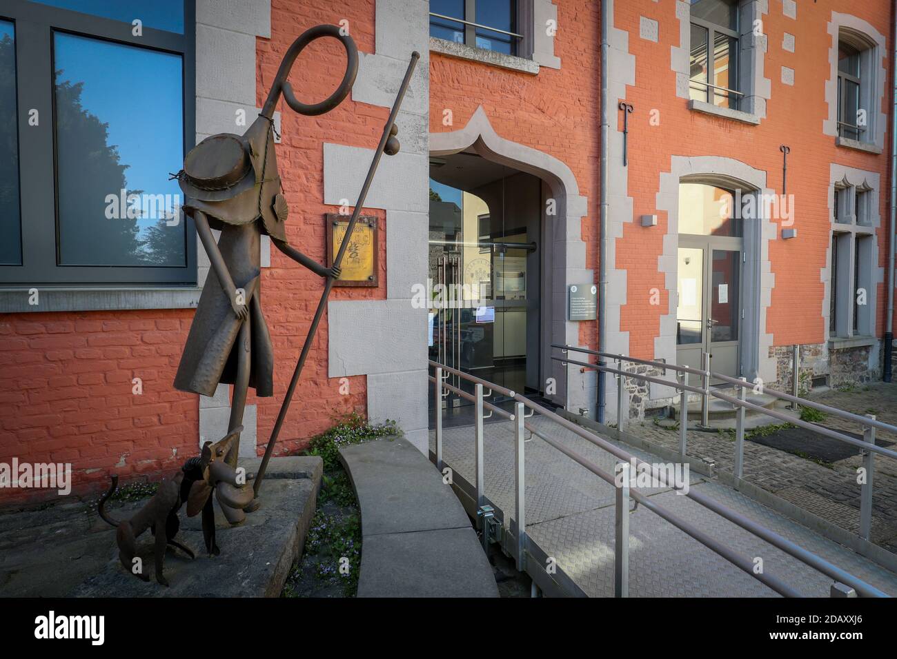 Illustration picture shows City hall in Thuin, Sunday 26 April 2020 ...