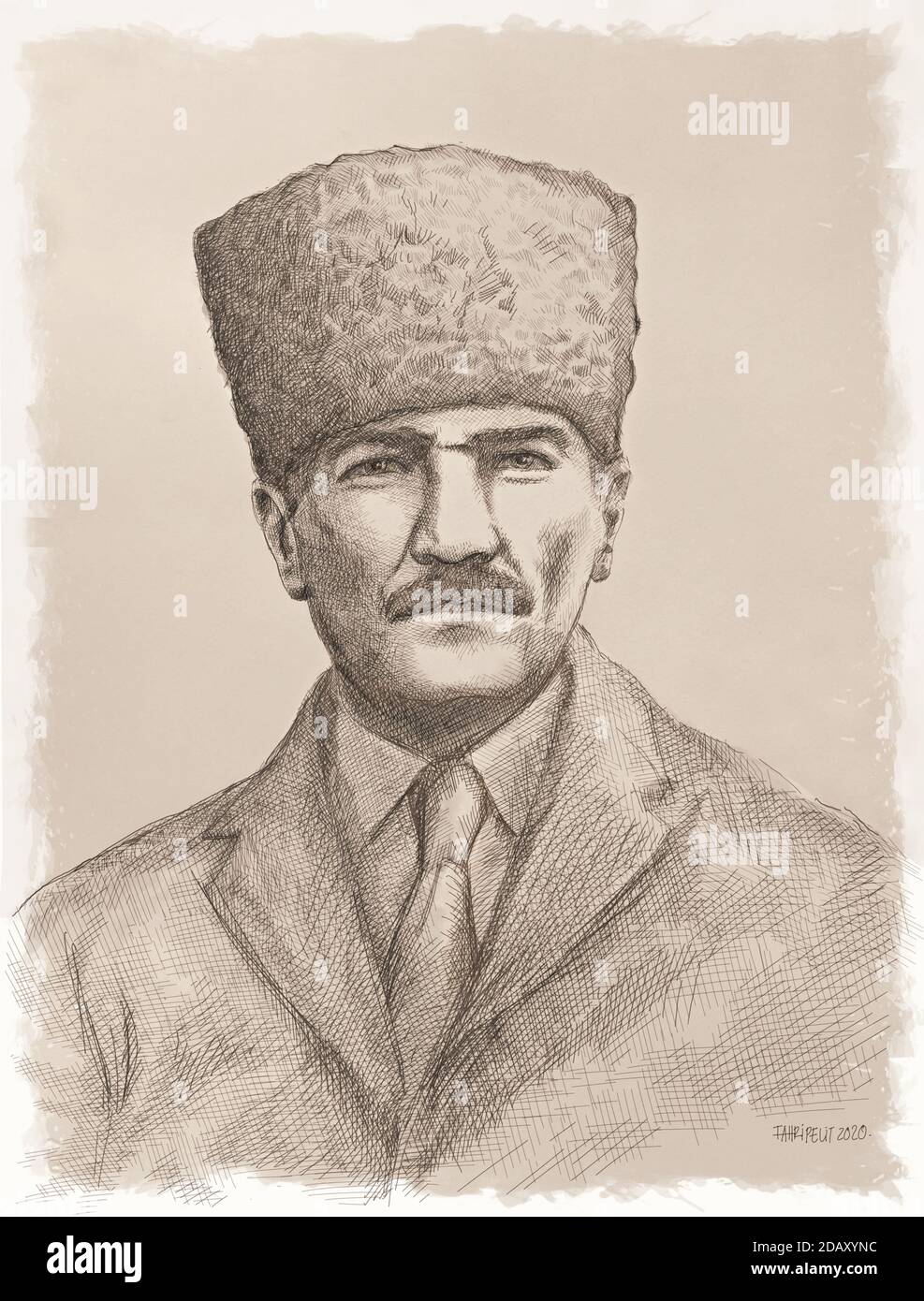 Ataturk drawing hi-res stock photography and images - Alamy