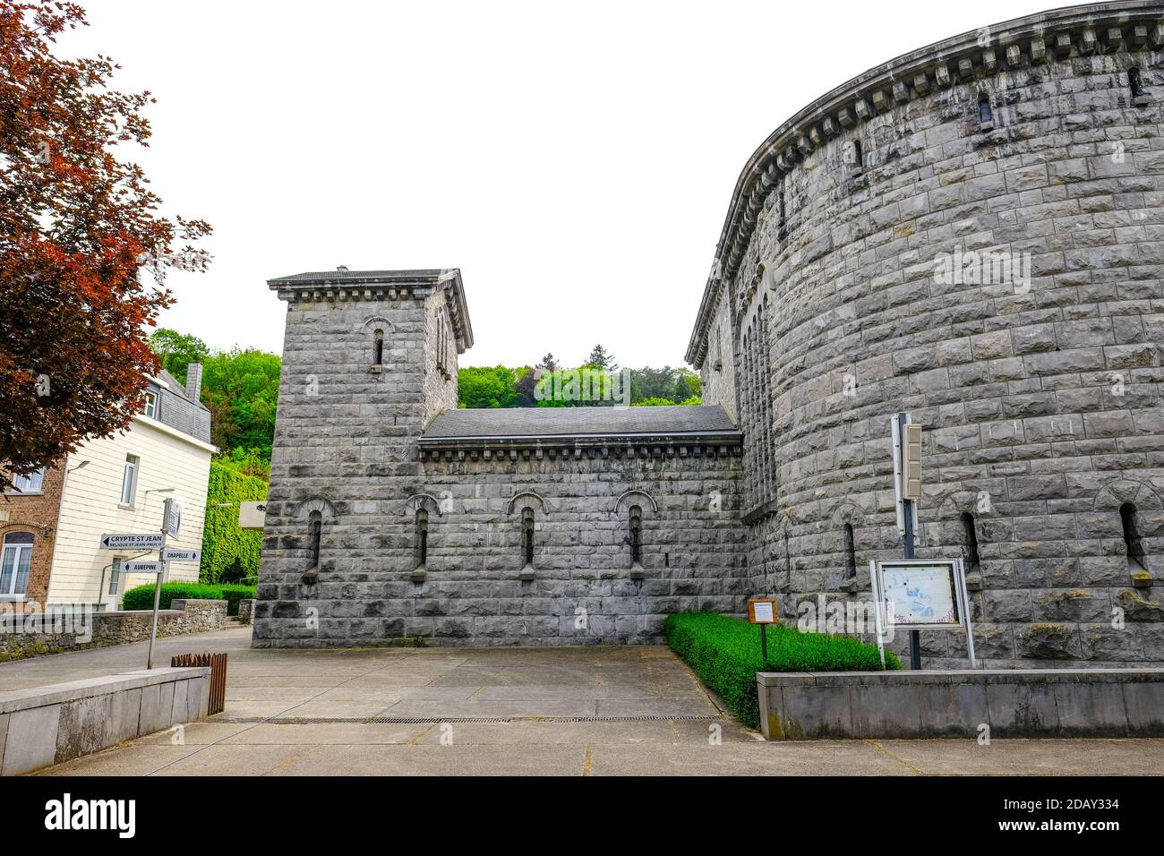 Illustration picture shows the Sanctuary of Beauraing - Site of the ...