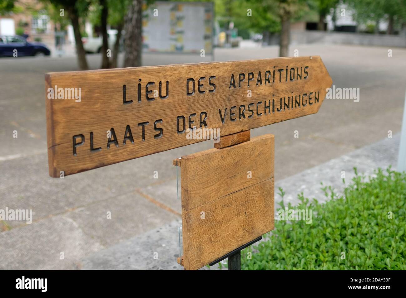 Illustration picture shows the Sanctuary of Beauraing - Site of the ...