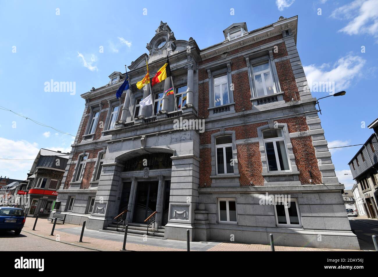Illustration picture shows the town hall in Ciney, Thursday 14 May 2020 ...