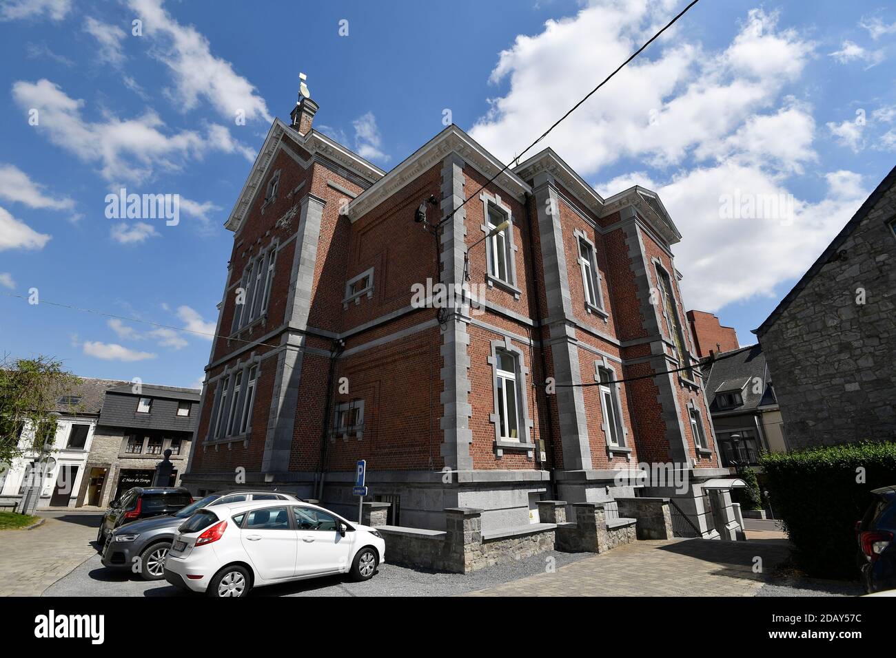 Illustration picture shows the town hall in Ciney, Thursday 14 May 2020 ...