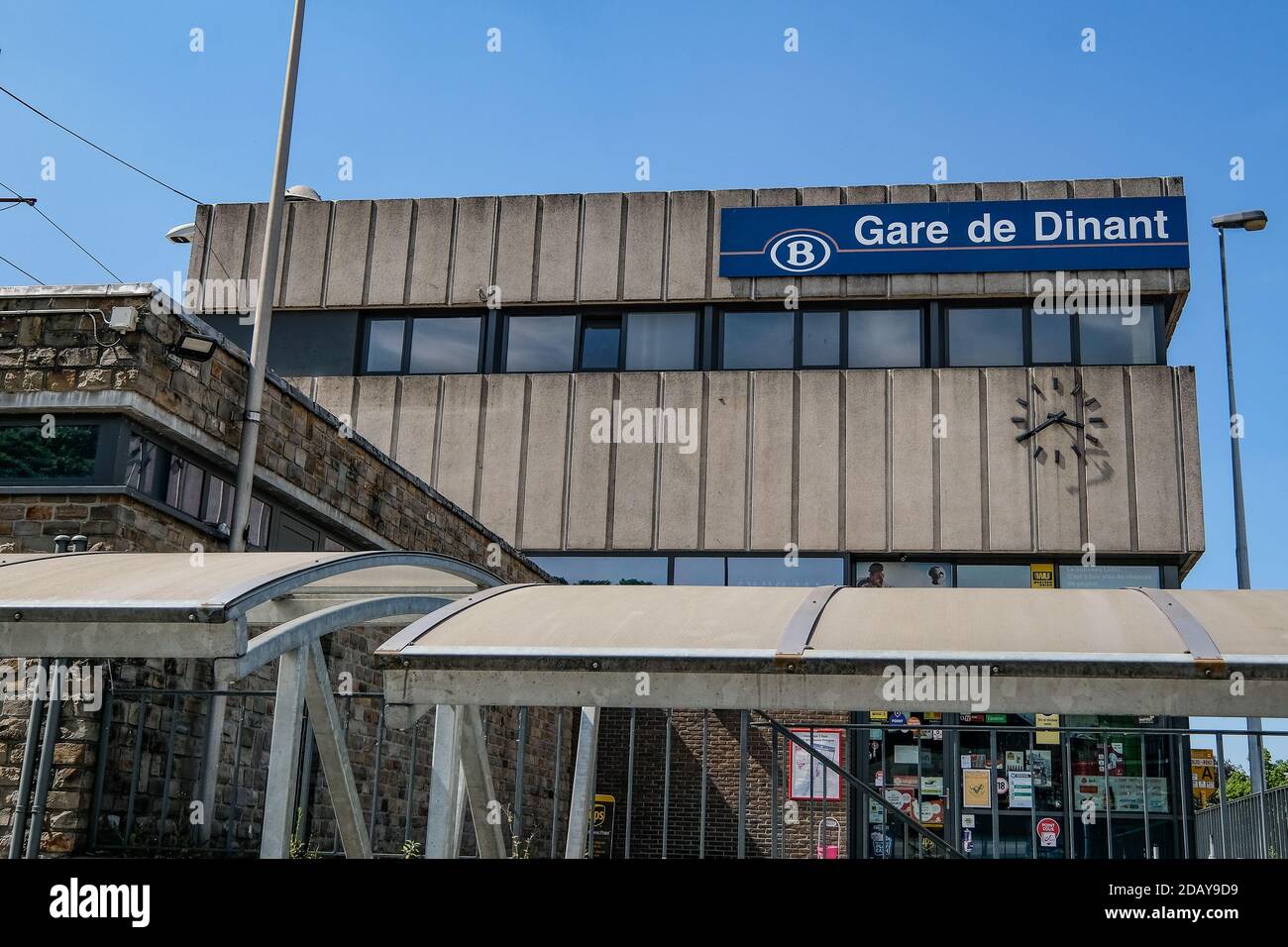 Illustration picture shows the railway station in Dinant, Wednesday 27 ...