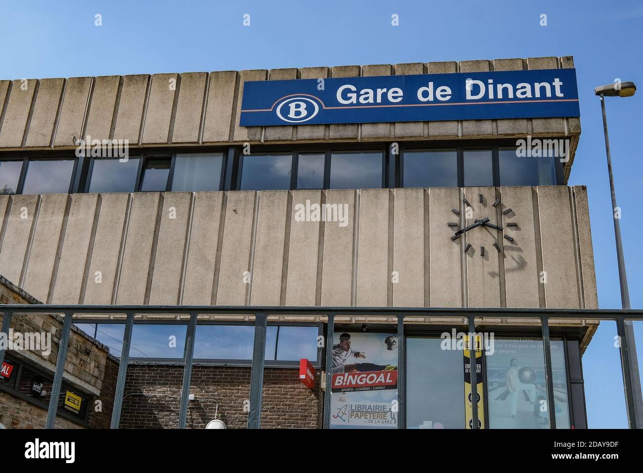 Illustration picture shows the railway station in Dinant, Wednesday 27 ...